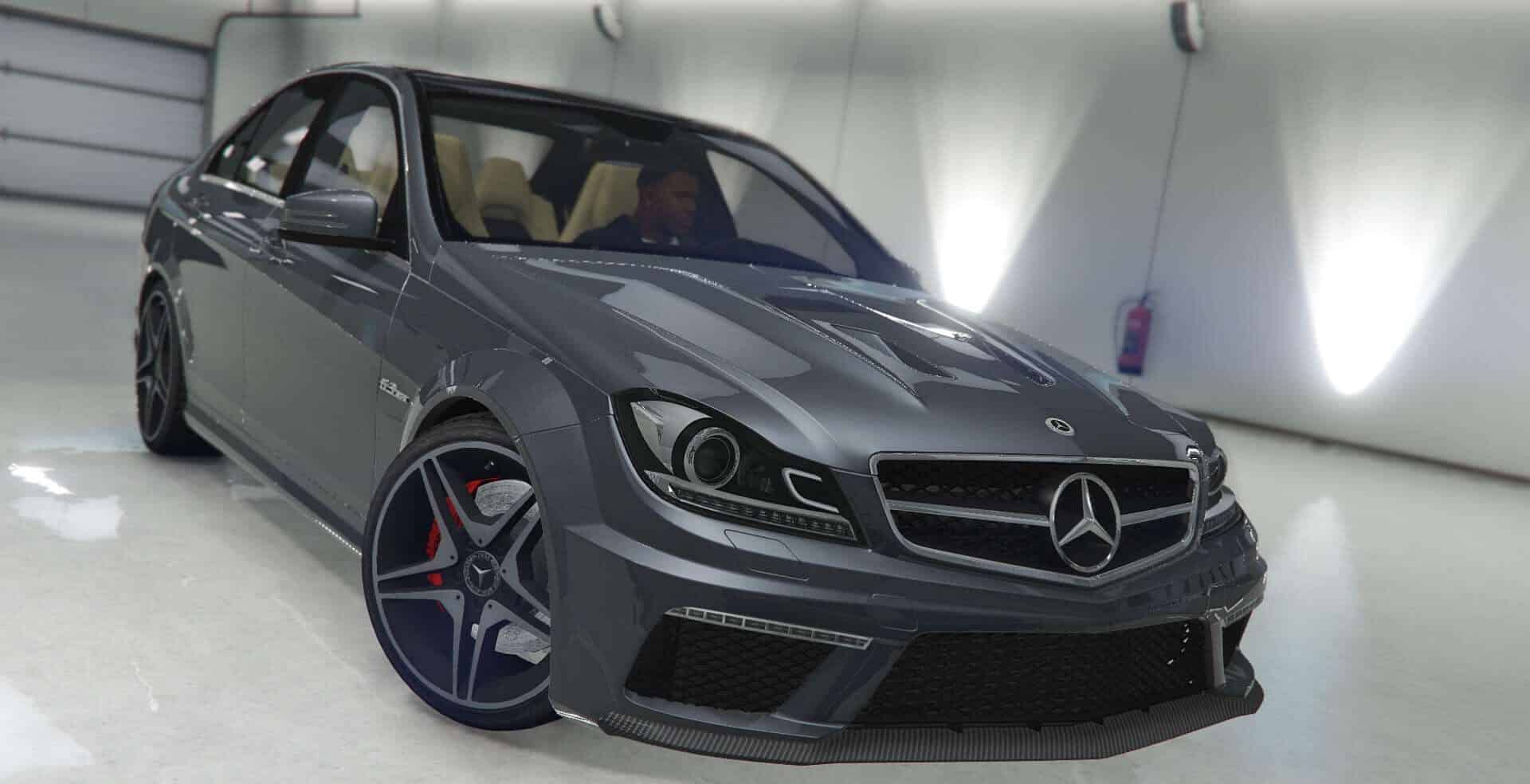 GTA V Car Mod: 2012 Mercedes-Benz C63 AMG - 🌇 GTA-XTREME
