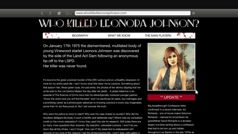 Who is Leonora Johnson in GTA 5? - 🌇 GTA-XTREME